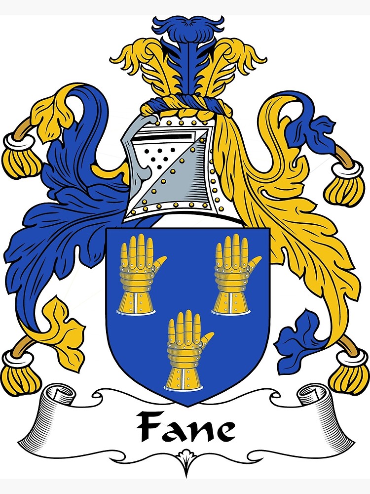 "Fane" Poster for Sale by HaroldHeraldry | Redbubble