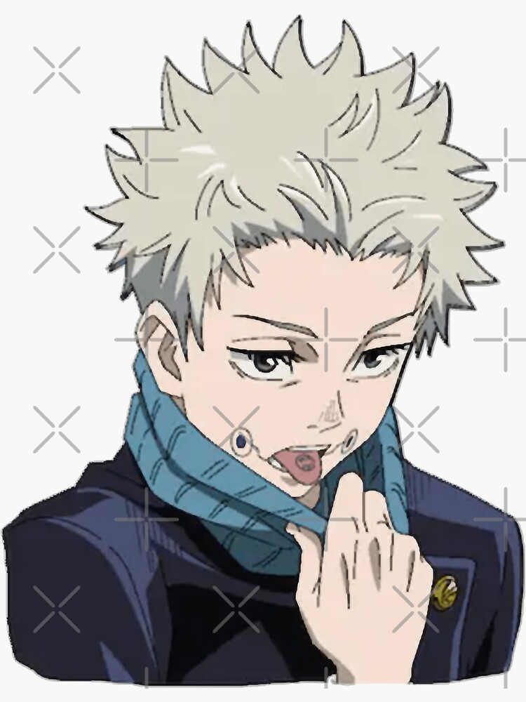 "Active Weapons Fighting From Mouth Inumaki Cute Gifts" Sticker for ...