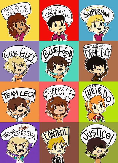 "PJO HEADSHOTS" Poster by coffeemakerway | Redbubble
