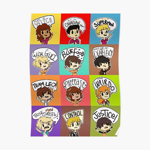 Percy Jackson Posters | Redbubble