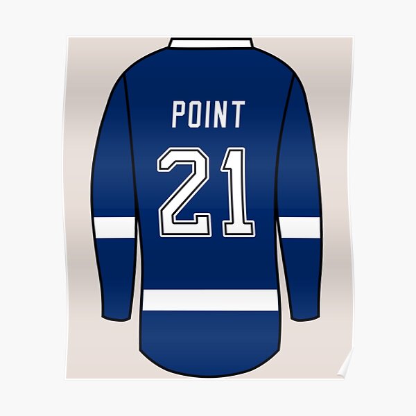 "Brayden Point Jersey " Poster for Sale by GaspyWearCP | Redbubble