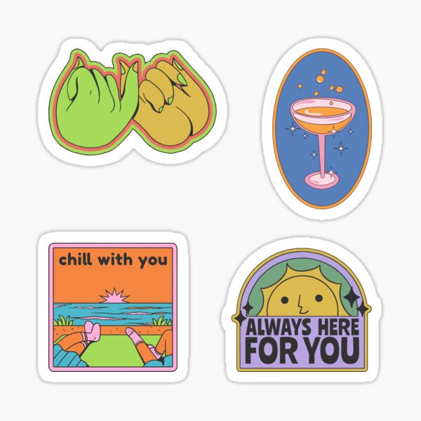 "Retro pack 2" Sticker for Sale by Shiablue | Redbubble