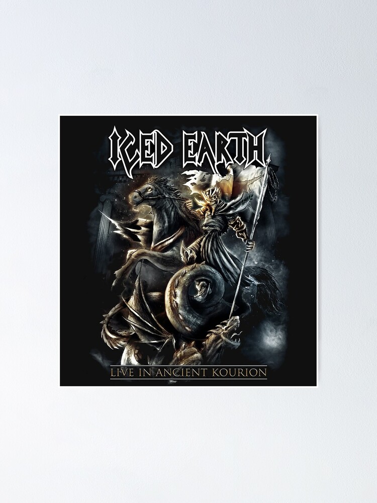 "Best Music Iced Earth" Poster for Sale by Fracecvnbn | Redbubble