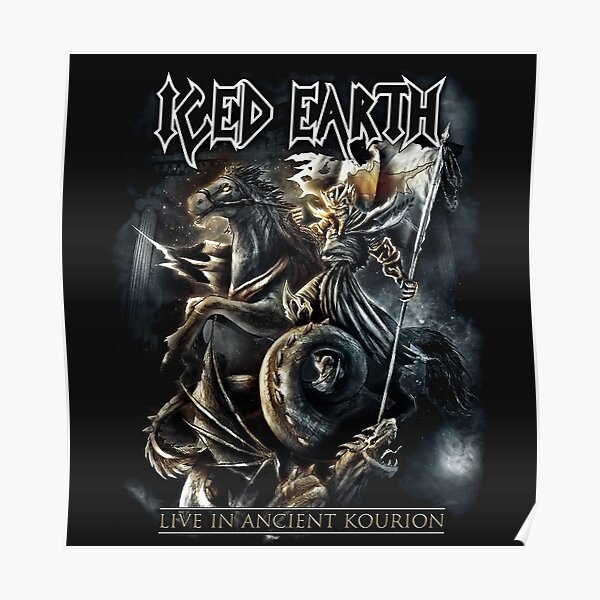 "Best Music Iced Earth" Poster for Sale by Fracecvnbn | Redbubble
