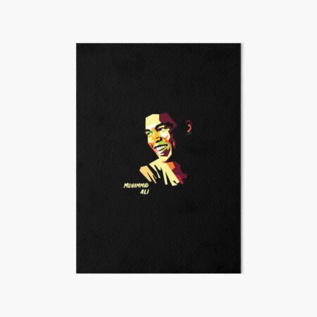 "Muhammad Ali Smile Art" Art Board Print by gelencwlott | Redbubble