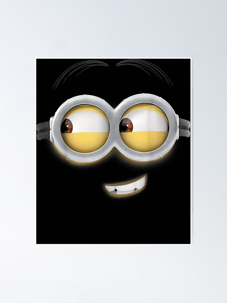 "Despicable Me Minions Dave Side Smile " Poster for Sale by ...