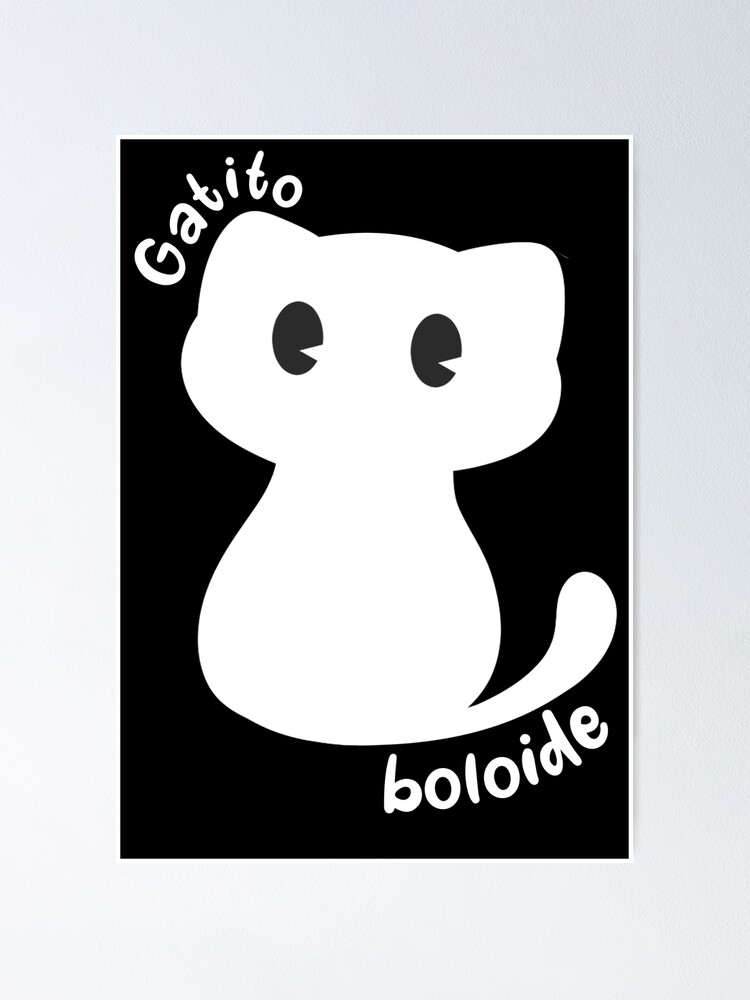 "boloid kitty 2" Poster for Sale by javibuart | Redbubble