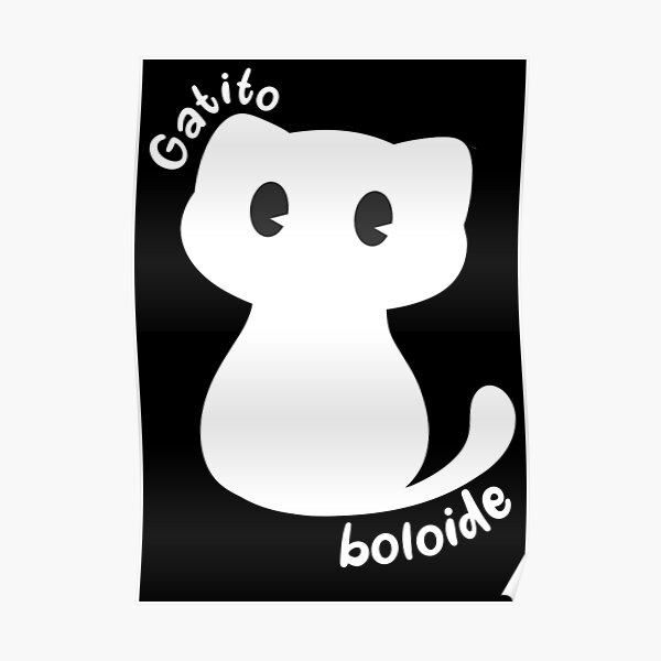 "boloid kitty 2" Poster for Sale by javibuart | Redbubble