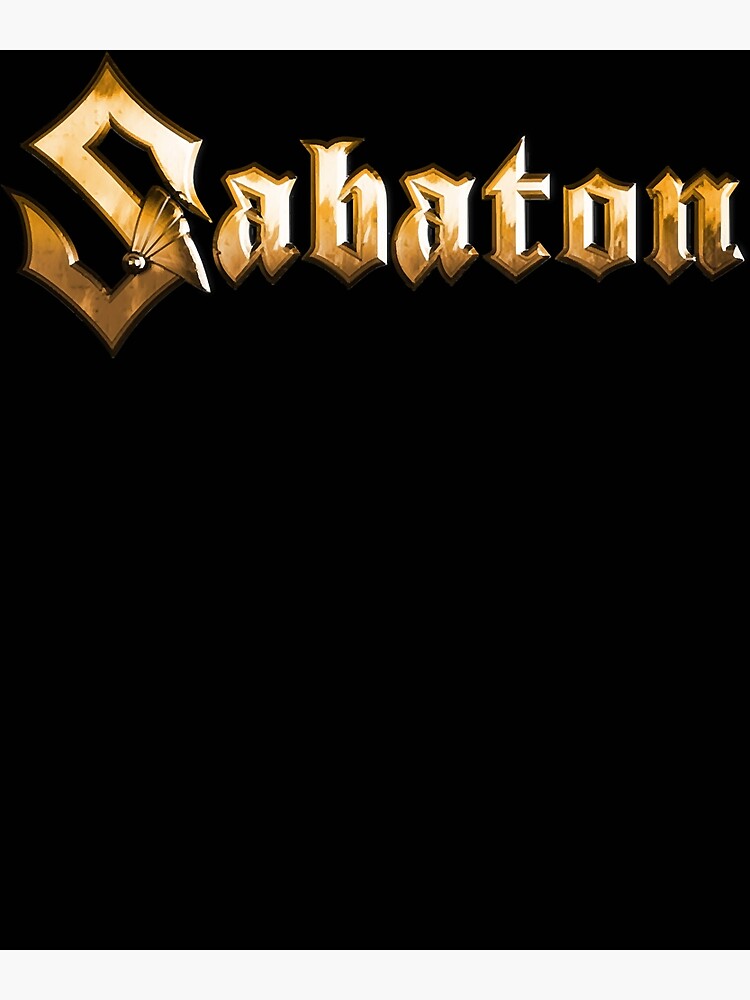 "Official Merchandise of Sabaton Band " Poster for Sale by ...