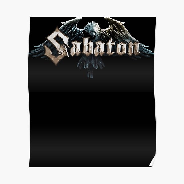 "Official Merchandise of Sabaton Band " Poster for Sale by ...