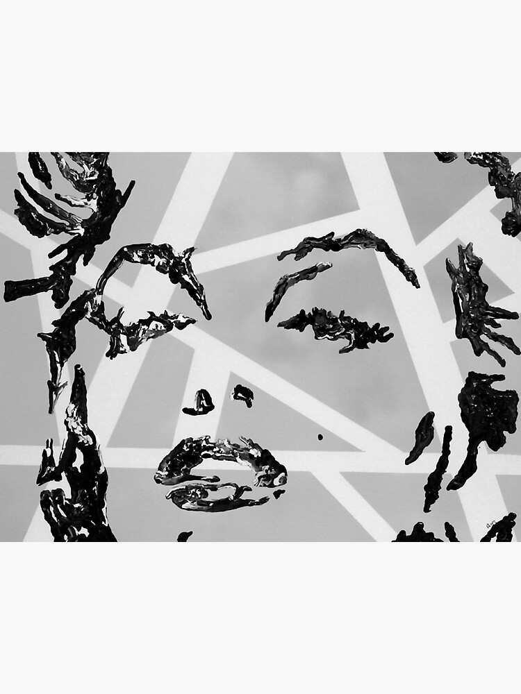 "Marilyn Monroe in gray " Sticker for Sale by RatRunnere | Redbubble