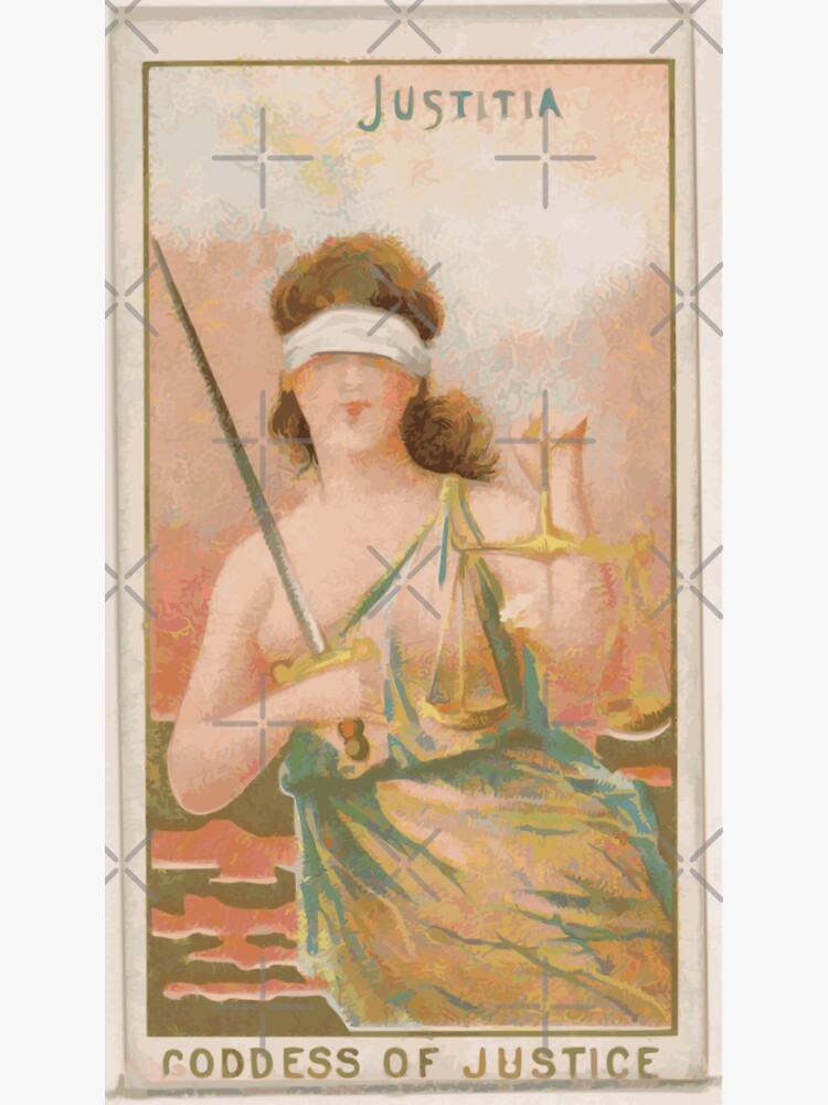 "lady justice" Sticker for Sale by Mirksaz-designs | Redbubble