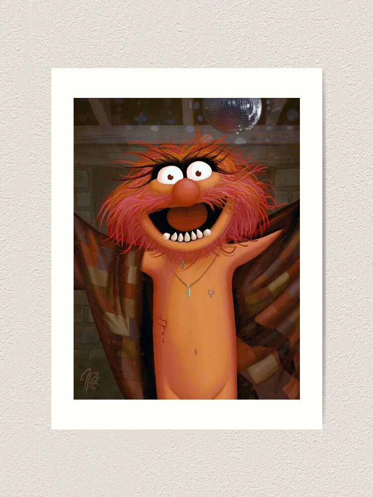 "Muppet Maniacs - Animal as Buffalo Bill" Art Print for Sale by ...