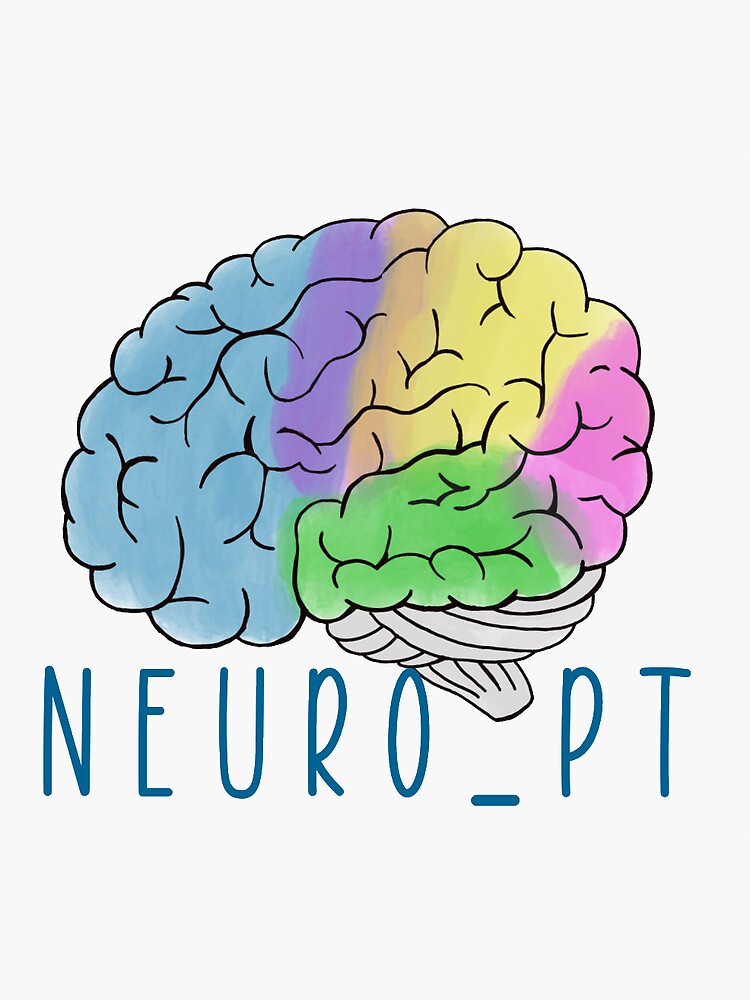 "Neuro PT" Sticker for Sale by LilCandyCorn | Redbubble