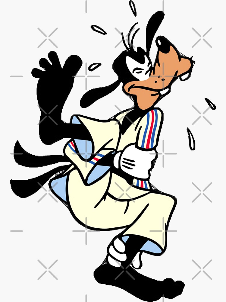 "Day Gift for Cartoon Goofy Character Funny Fans" Sticker for Sale by ...