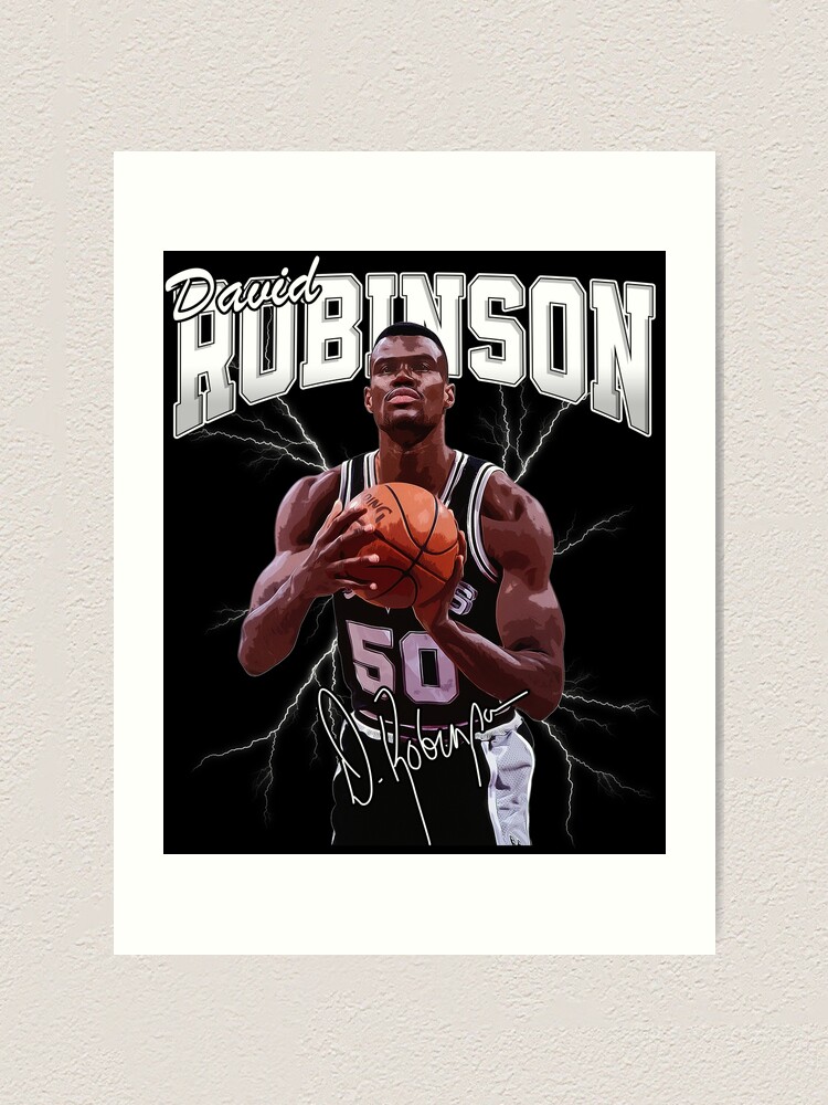 "David Robinson Basketball Legend Signature Vintage Retro 80s 90s ...