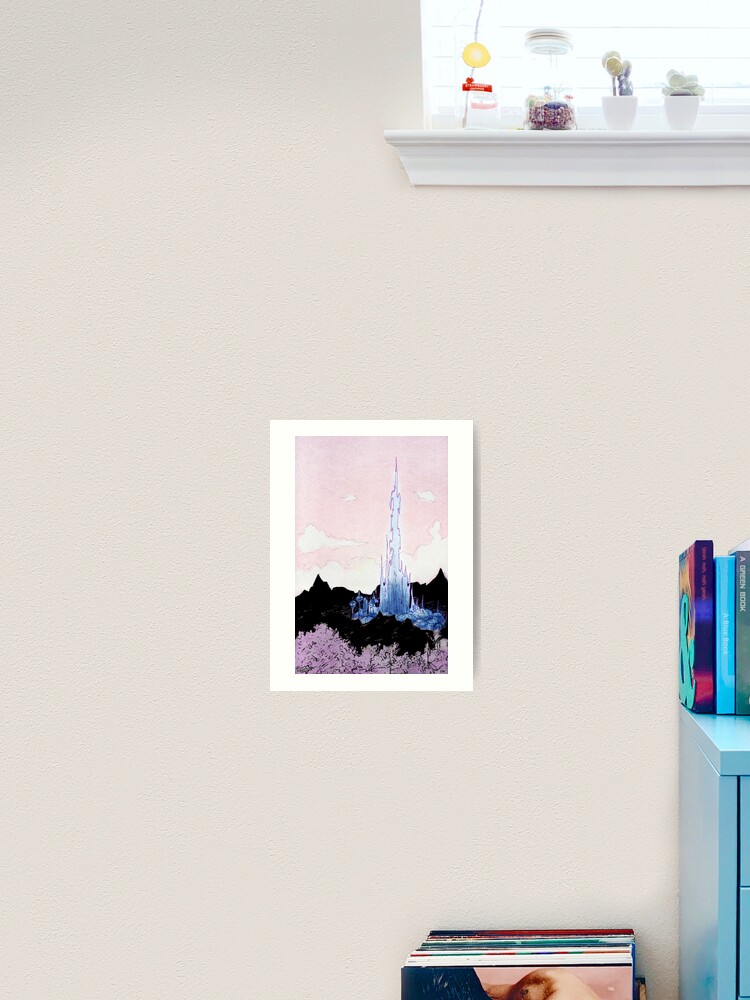 "The Crystarium - Inktober" Art Print for Sale by rowanclair | Redbubble