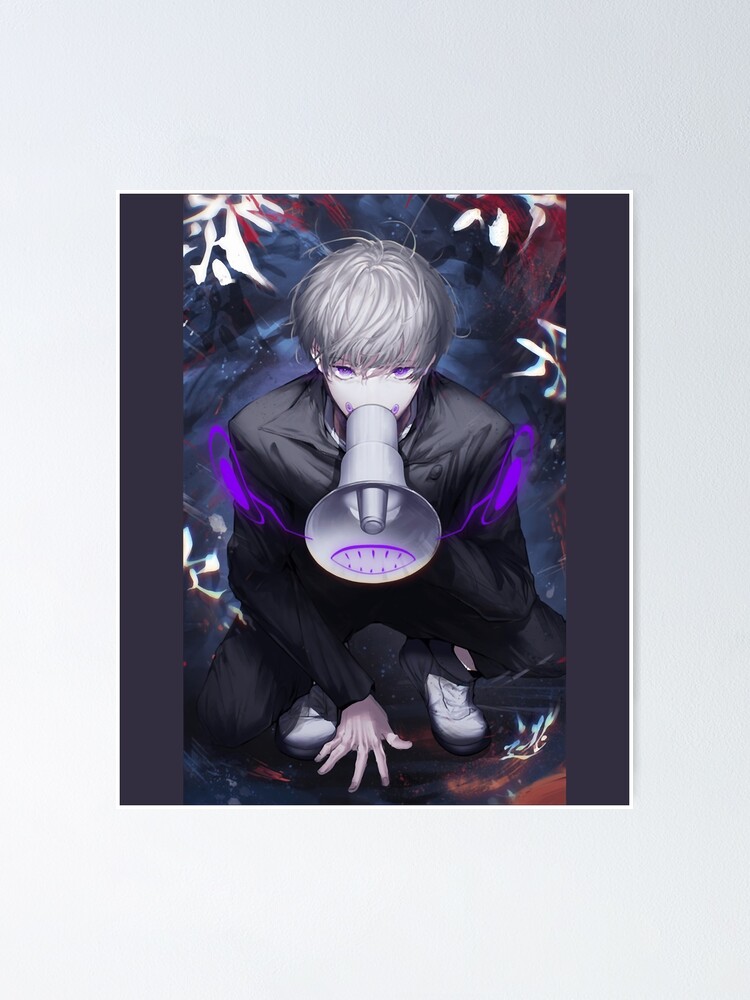 "Experience Tactical Thinking In Combat Inumaki Toge Retro Wave" Poster ...