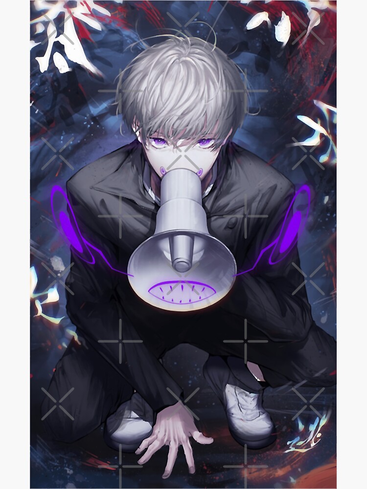 Pegatina «Experimenta el pensamiento táctico en combate Inumaki Toge ...