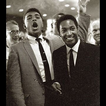 "Muhammad Ali and Sam Cooke " Sticker for Sale by robveryles | Redbubble