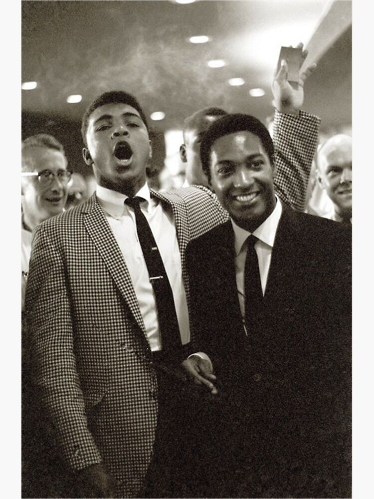 "Muhammad Ali and Sam Cooke " Sticker for Sale by robveryles | Redbubble