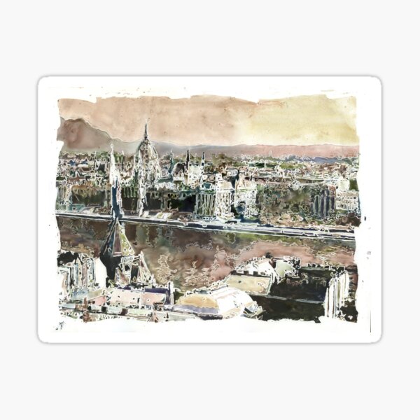 "Budapest skyline- Hungary. Hungarian Parliament & skyline of Budapest ...