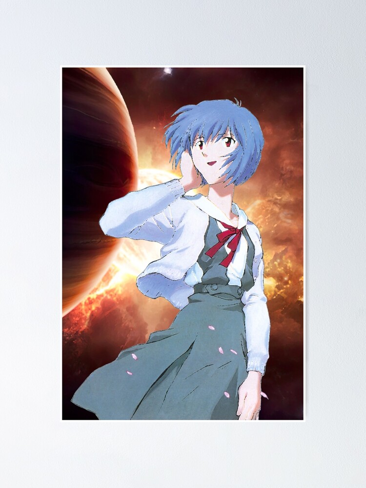 "rei ayanami" Poster for Sale by AnimeVision | Redbubble