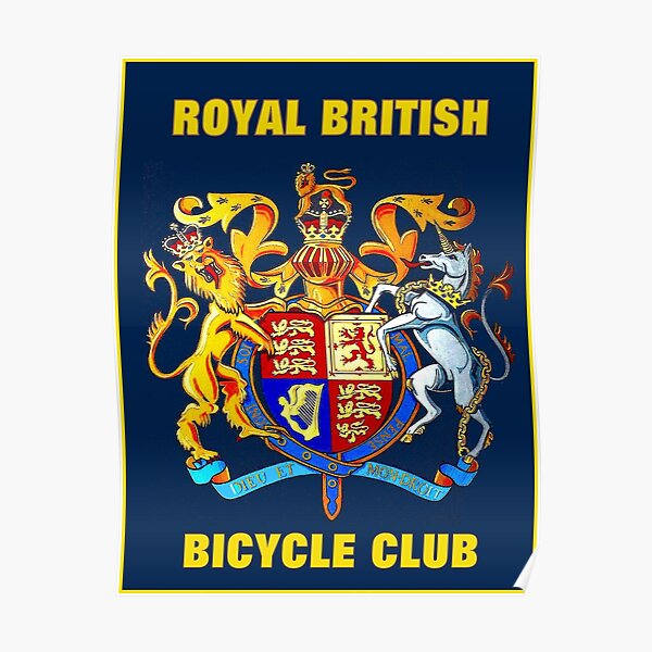 "ROYAL BRITISH: Bicycle Club Advertising Print" Poster by posterbobs ...