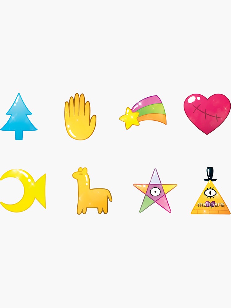 Gravity Falls Symbols Draw BILL CIPHER Wheel Very Easy Zodiac