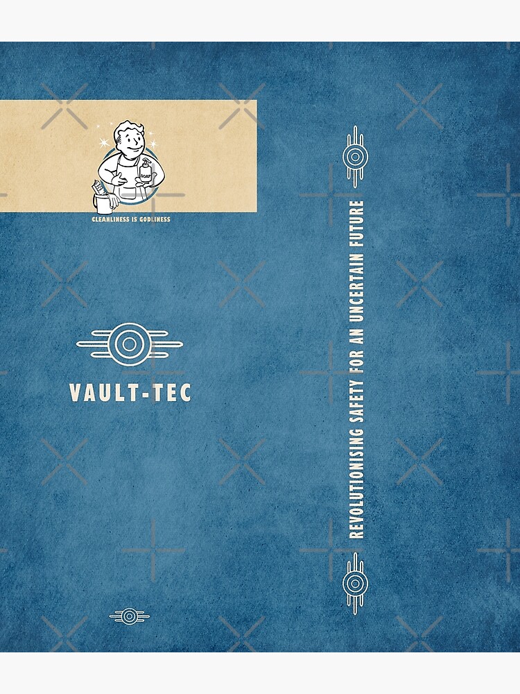 "Fallout 4 Vault Boy Poster - 11/14 ┃Cleanliness Is Godliness┃ Post ...