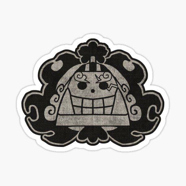 "OP 42 - Jinbe's personal Jolly Roger" Sticker for Sale by Cleobule ...