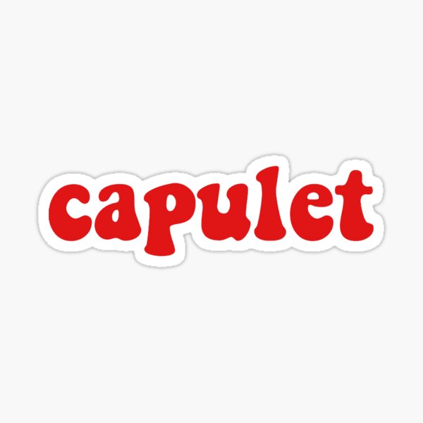"Capulet" Sticker for Sale by Phoebemorritt | Redbubble