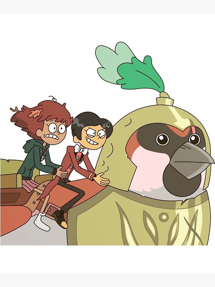 "Anne, Marcy and Joe Sparrow Amphibia " Art Print for Sale by PerryPau ...