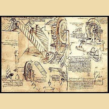 "The Renaissance Engineer" Sticker for Sale by BritishFashion | Redbubble