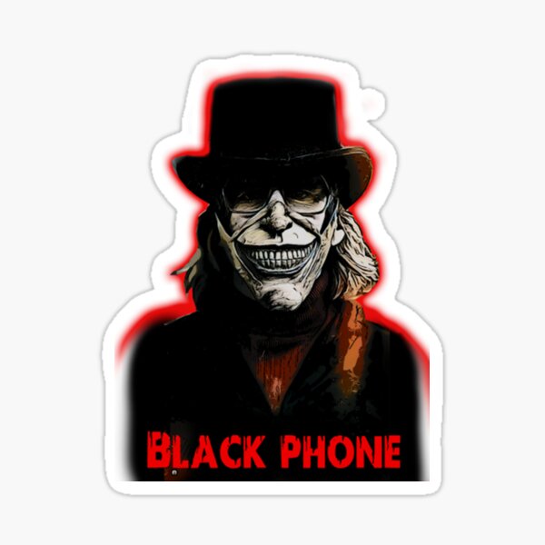 "The Black Phone" Sticker for Sale by BaBChaplin | Redbubble