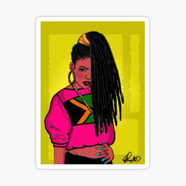 "Jamaican Gyal" Sticker for Sale by sherchino31 | Redbubble