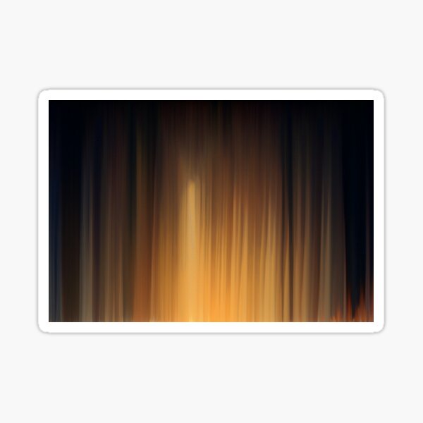 "natural aesthetic art in abstract" Sticker for Sale by ROIHANDEV ...