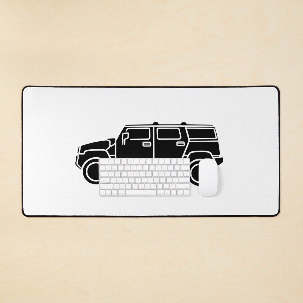 "Hummer H2 SUV" Sticker for Sale by AutoClub | Redbubble
