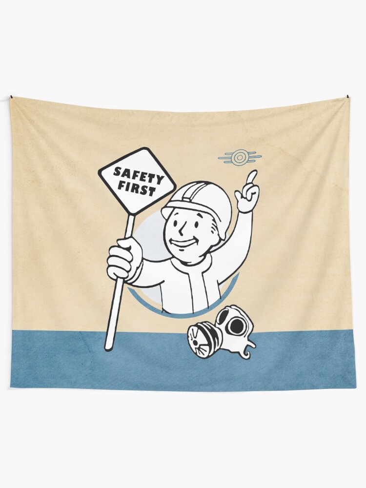 "Fallout 4 Vault Boy Poster - 13/14 ┃Safety First┃ Post-Apocalytpic War ...