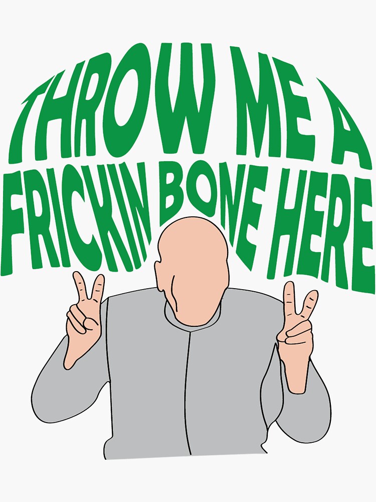 "Dr. Evil Austin Powers Sticker" Sticker for Sale by factorella | Redbubble