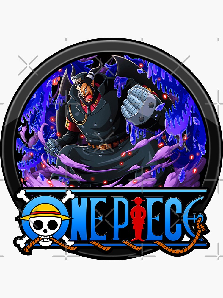 "ONE PIECE - MAGELLAN" Sticker for Sale by CIRCLERET | Redbubble