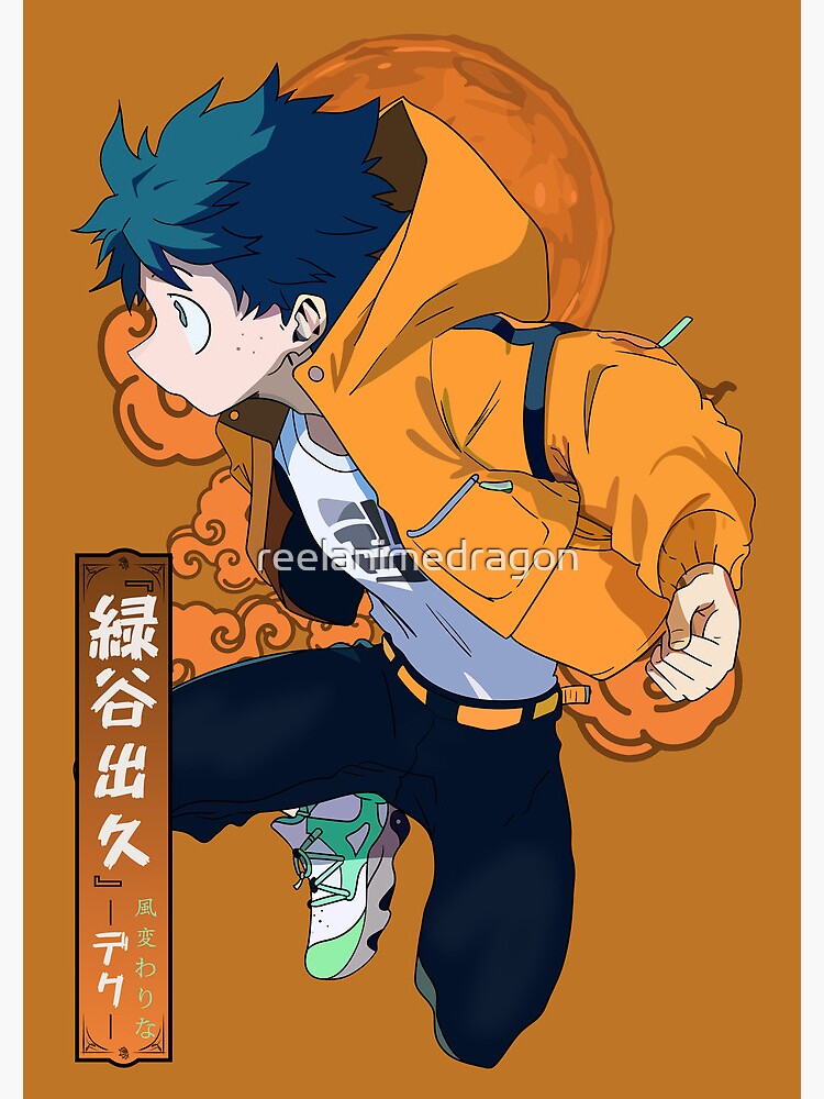 "Midoriya Izuku The Ninth - My Hero Academia" Spiral Notebook for Sale ...