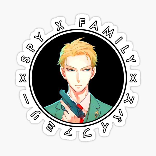 "SPY X FAMILY - LOID FORGER" Sticker for Sale by TRIANGLEDOWN | Redbubble