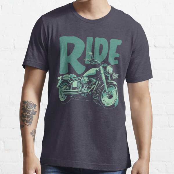 "Ride" T-shirt for Sale by blastartstudio | Redbubble | motor cycle t ...