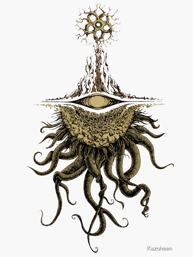 "Azathoth" Sticker for Sale by Kazoheen | Redbubble