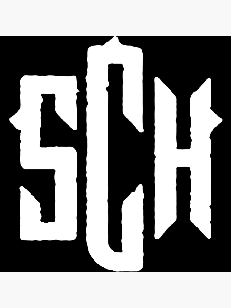 "SCH Rapper French" Poster for Sale by RIANWEBE | Redbubble