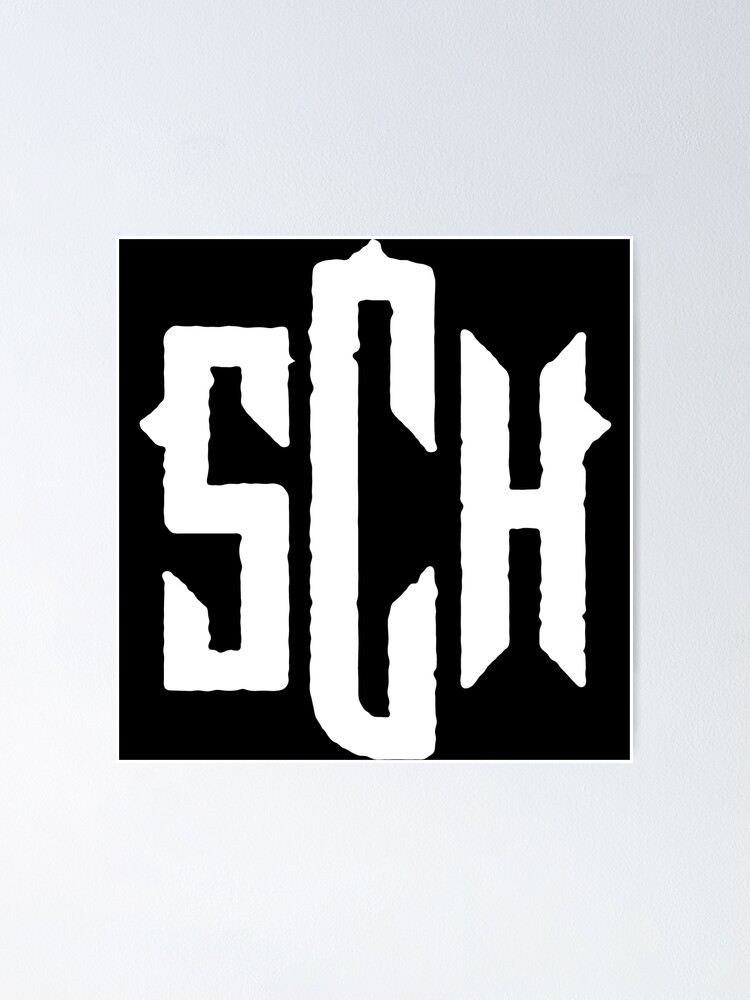 "SCH Rapper French" Poster for Sale by RIANWEBE | Redbubble