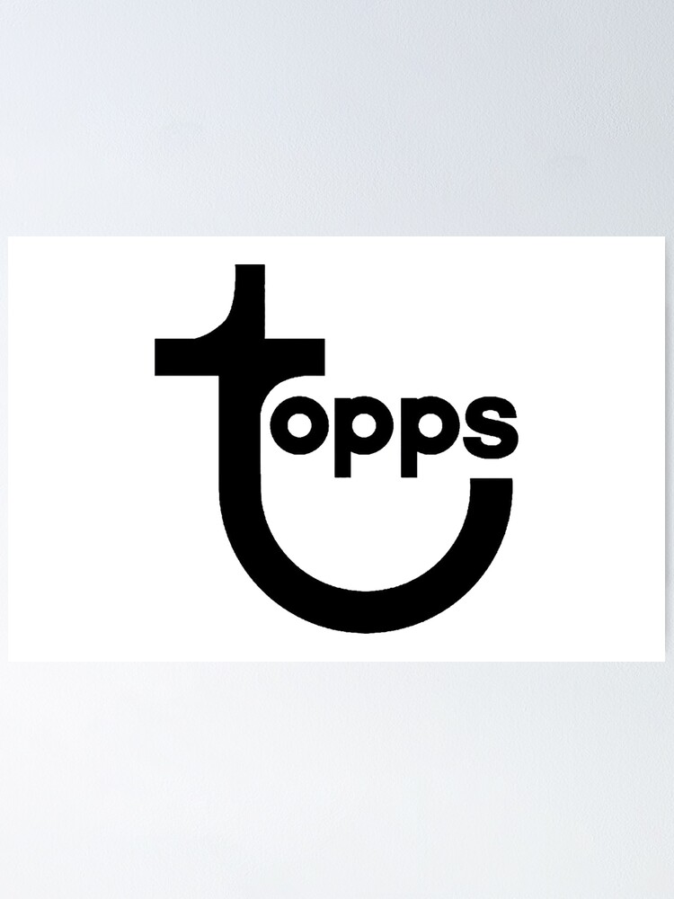 "Vintage Topps Logo from 1967" Poster for Sale by OffsetVinylFilm ...