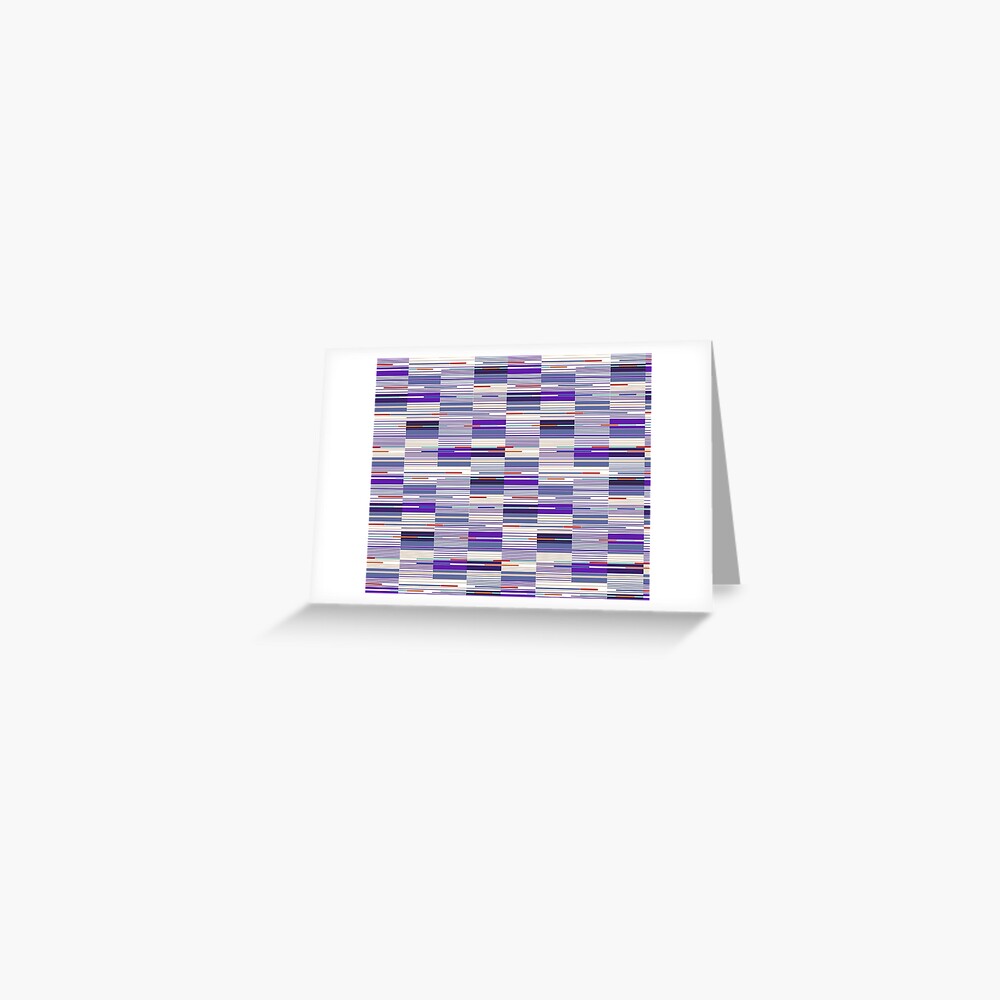 "Elizabeth Line Moquette - TfL" Greeting Card for Sale by palmea1 ...