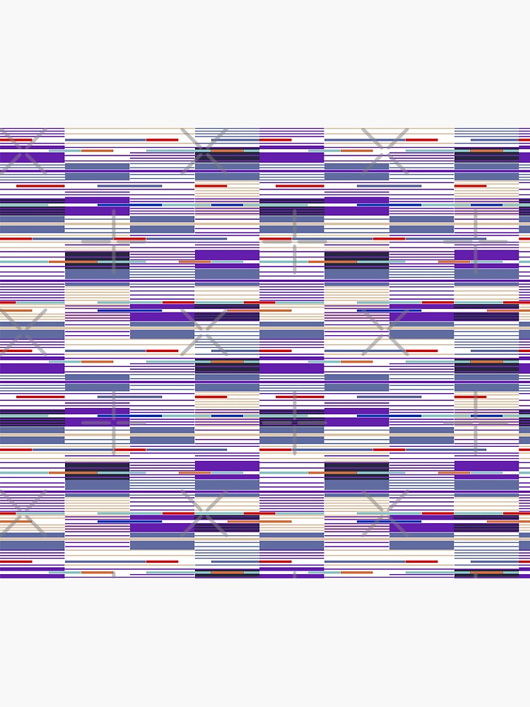 "Elizabeth Line Moquette - TfL" Sticker for Sale by palmea1 | Redbubble